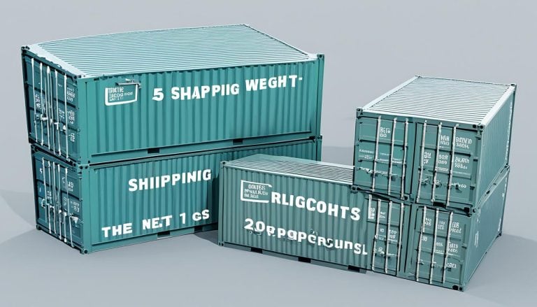 20' Shipping Container Weight Explained