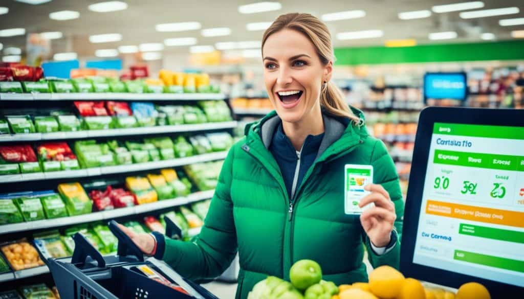 Using Giant Digital Coupons In-Store Made Easy